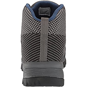 Propét mens Traverse Hiking Boot,Grey/Black,11.5 Wide US