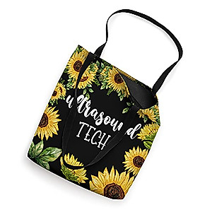 Ultrasound Tech Sonographer Sunflower Tote Bag