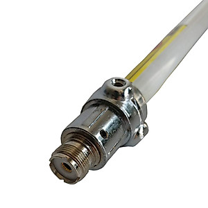 CB Radio Antenna Marine Talkie Walkie Base Station Antennas Boat VHF UHF 29.6/50.5/144/433Mhz Fiberglass Outdoor PL259 for Boat Car RV Uniden Icom Yaesu Cobra Midland Hand Held CB Radio System