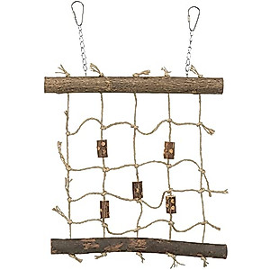Trixie Natural Living Rope Climbing Wall, 27 x 24 cm