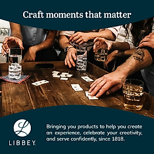 Libbey Swerve 16-Piece Tumbler and Rocks Glass Set