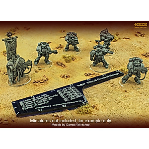 LITKO Close Combat Gauge | Compatible with Warhammer 8th Edition | (Translucent Blue)