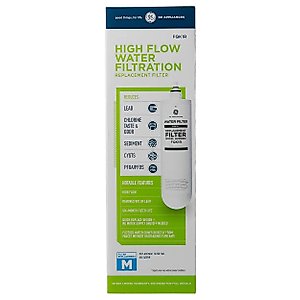 GE Single Stage Under Sink Replacement Filter | Fits GE GXK140TNN and GXULQK systems | Reduces Lead, Chlorine & Other Impurities for Better Water | Easy Install | Twist & Lock Design | FQK1R