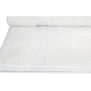 12 Pack White Hands Towels Fingertip Towel Make Up Face Wipes Highly Absorbent Washcloths (12" Wx12 L)