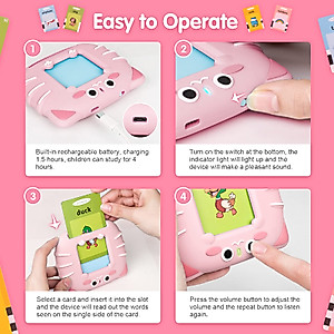 Toddler Flash Cards for 1 2 3 4 5 6 Year Old: Learning Toys for Toddlers 1-3 - Educational Toys Preschool Activities - Sight Words FlashCards - Speech Therapy Toys Autism Toys for Girl Boy Baby Kids