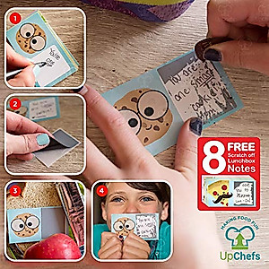 UpChefs Fun Sandwich and Bread Cutter Shapes for kids - 10 Crust & Cookie Cutters - Mini Heart & Flower Stainless Steel Vegetable & Fruit Stamp Set and 20 Food Picks Loved by both Boys & Girls!