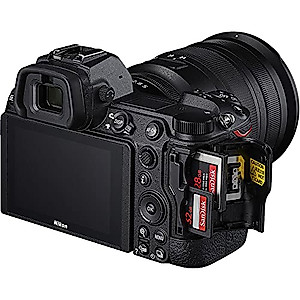 Nikon Intl. Z6II Mirrorless Digital Camera with Nikon NIKKOR Z 24-70mm f/4 S Lens + 128GB Additional Memory, Case, LED Light and More (Z 6II 1663)