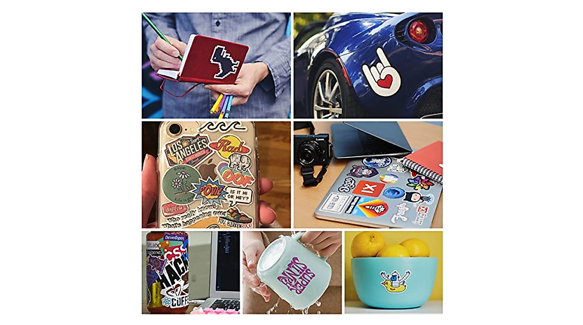 JANDJPACKAGING Printable Vinyl - 30 Pack for Inkjet Printers