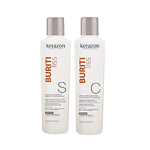 Clarifying Shampoo with Brazilian Keratin Treatment and Intensive Hair Mask KIT + Sulfate Free and Sodium Free Shampoo & Conditioner KIT