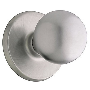 Weiser Lock GA12HT Huntington Single Dummy Door Knob from the Welcome Home Serie, Satin Chrome