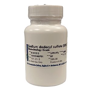 Sodium Dodecyl Sulfate (SDS) 99+% - Biotechnology Grade 100g