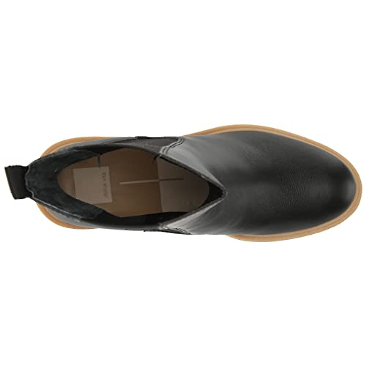 Dolce Vita Women's Coen Fashion Boot, Black Leather H2O, 9