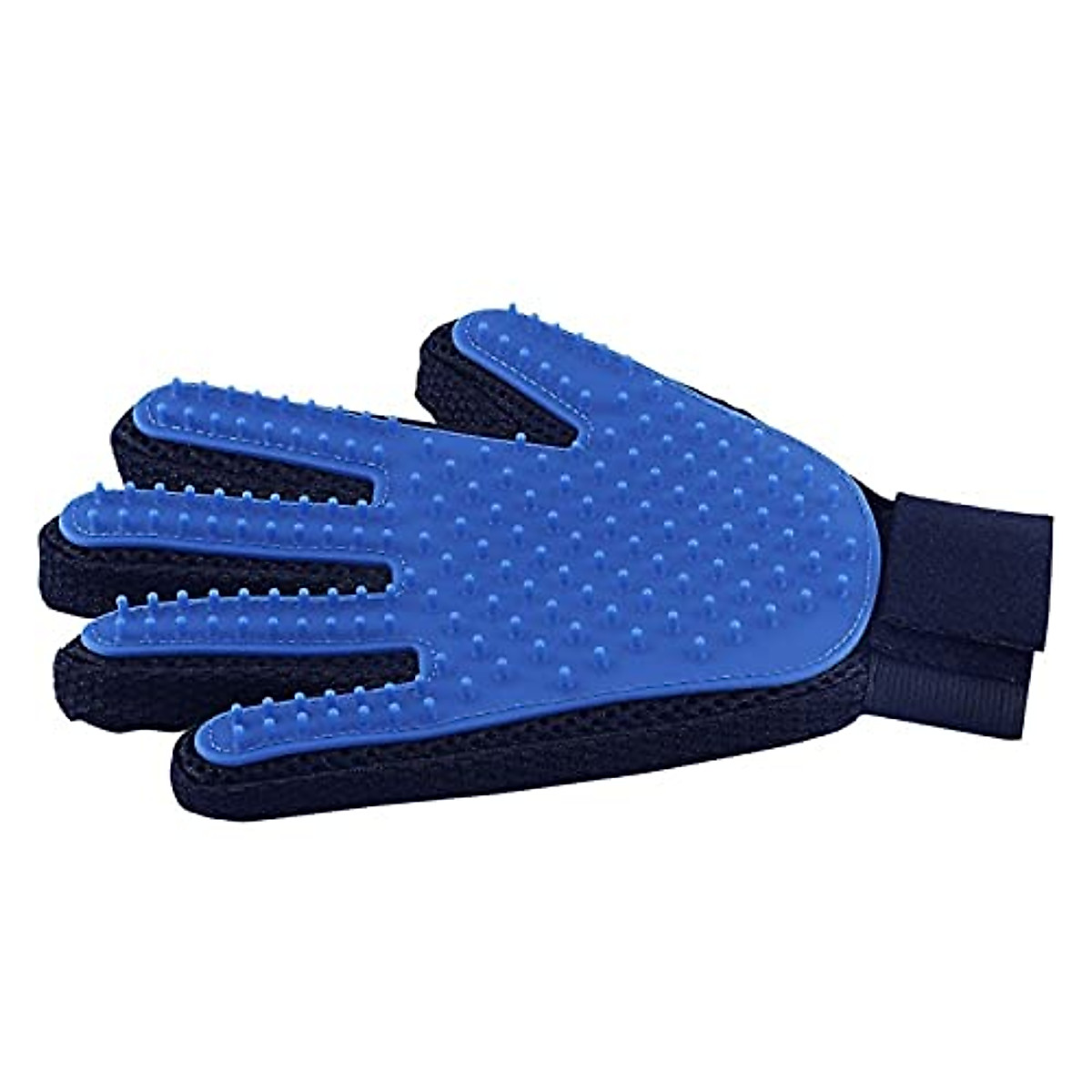 Pet grooming glove gentle deshedding brush (One size)