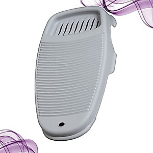 Angoily Wash Board for Hand Washing Cloths Wash Boards-old Fashioned Manual Mini Washboard Shovel Washing Board Hand Wash Clothes Tool Portable Washer Machine Child Cleaning Board Non-slip