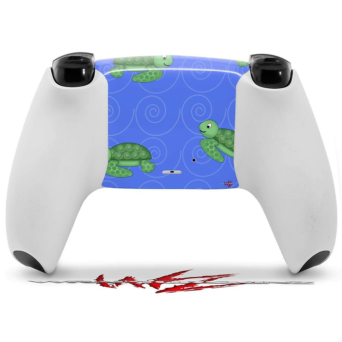 WraptorSkinz Skin Wrap compatible with Sony PS5 DualSense Controller Turtles (CONTROLLER NOT INCLUDED)