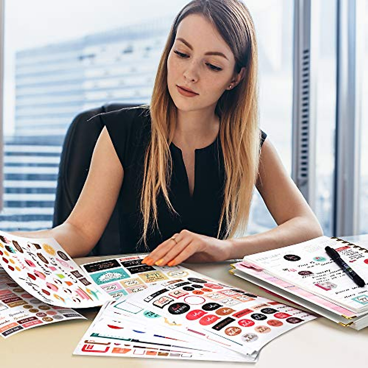 Aesthetic Planner Stickers - 1500+ Stunning Design Accessories Enhance and Simplify Your Planner, Journal, Calendar And Scrapbook