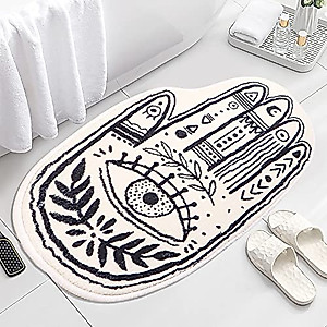 Evil Eye Rug,Boho Rug for Bedroom, 2'x3' Ultra Soft Area Carpet,Indoor Modern Plush Area Rugs for Living Room Bedroom Kids Room Nursery Home Decor Rug