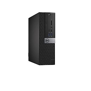 Dell 0P00K OptiPlex 7040 Small Form Factor Desktop with Intel Core i7-6700, 8GB RAM, 500GB HDD, Black