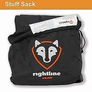 Rightline Gear Sport 3 Waterproof Rooftop Cargo Carrier for Top of Vehicle, Attaches With or Without Roof Rack, 18 Cubic Feet, Black