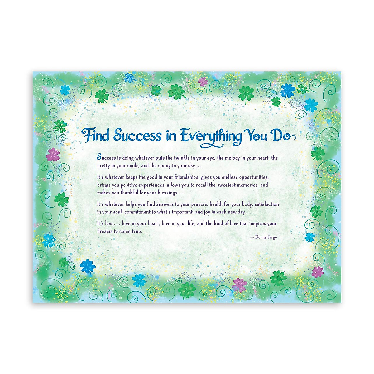 Blue Mountain Arts 2021 Calendar "You Can Do Anything / Words to Remember as You Follow Your Dreams" 9 x 12 in. 12-Month Hanging Wall Calendar of Monthly Reminders to Help You Reach