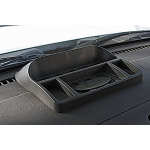 Daystar, Hummer H3 and H3T Upper dash panel, secure your items and create usable space on your dash, fits 2004 to 2010 2/4WD, KG09113 - Black