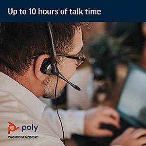 Plantronics - Cordless DECT Headset Telephone CT14 (Poly)