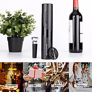 mafiti Wine Bottle Opener Stopper Electric Automatic Wine Corkscrew Christmas Gifts Set