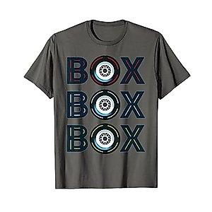Formula 1 Box F1 Radio Call Box Radio Call To Pit Stop T-Shirt