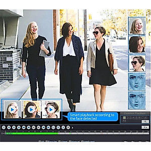 Evertech 16 Channel H.265 Security DVR with 2TB Hard Drive for 1080P TVI CVI AHD Analog CCTV Surveillance Cameras 16CH Digital Video Recorder with Smartphone Remote Access, Motion Detection