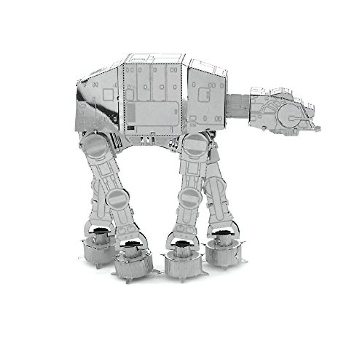 Metal Earth Fascinations Star Wars Imperial at-at 3D Metal Model Kit Bundle with Tweezers
