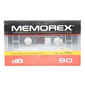 Memorex DB Type I Normal Bias 90 Cassette Blank Tape 1/Each