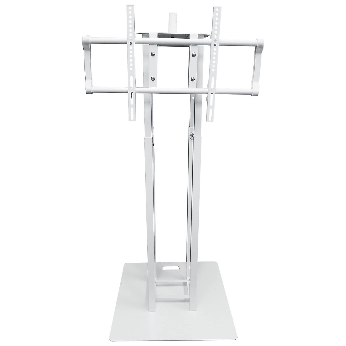 (2) Rockville RTP33-TV Pro Totem DJ Speaker/Lighting Stands w/Detachable TV Mount