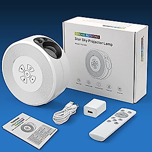 Star Projector - YOTUTUN LED Galaxy Night Light Projector, Nebula Lamp with Remote Control and Timer Design Galaxy Projector for Kids Room Decor/Bedroom Decor/Party/Home Theater