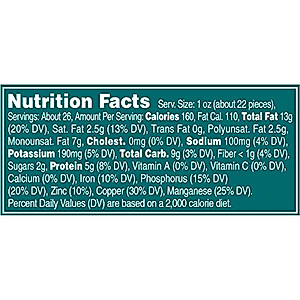 PLANTERS Fancy Whole Cashews with Sea Salt, 26 oz. Resealable Jar - Made with Simple Ingredients - Good Source of Vitamins and Minerals - Kosher (Packaging May Vary)