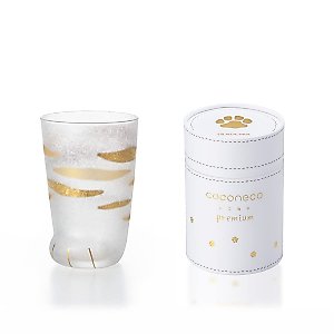 KIKYOUYA Cat Paw Cup Made in Japan, Golden Cat Foot Claw Cute Cat Cup for Coffee Milk (Tobby)