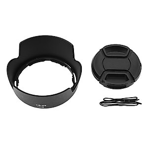 HB-69 Lens Hood Replacement with Lens for Nikon AF-S DX 18-55mm f/3.5-5.6G VR II D3200 D3300 D5200 D5300 Lens