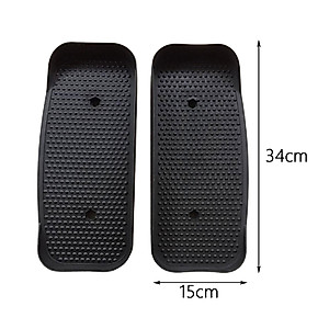 Universal Elliptical Machine Pedals Easy to Install Trainer Pedal Non Slip Elliptical Trainer Pedals for Indoor Exercise Sports Accessories