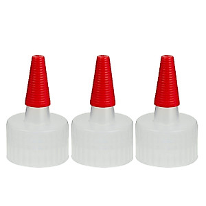 Kelkaa Long Red Tips for Yorker Spout Caps, Replacement Sealer Tips (Pack of 20)