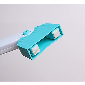 Dreambaby Step-Up Potty Training Toilet Topper - 2-Level Adjustable - Aqua-Model G6015, Aqua/White, 1 Count (Pack of 1)