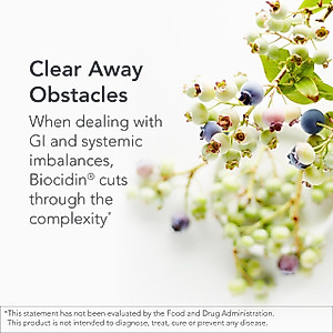 Biocidin Capsules - Gut Cleanse Process & Immune Support Supplement - Supportive Biofilm Disruptor - Promote Digestive Health & Microbial Balance - 18 Botanical Blend (90 Vegan Capsules)