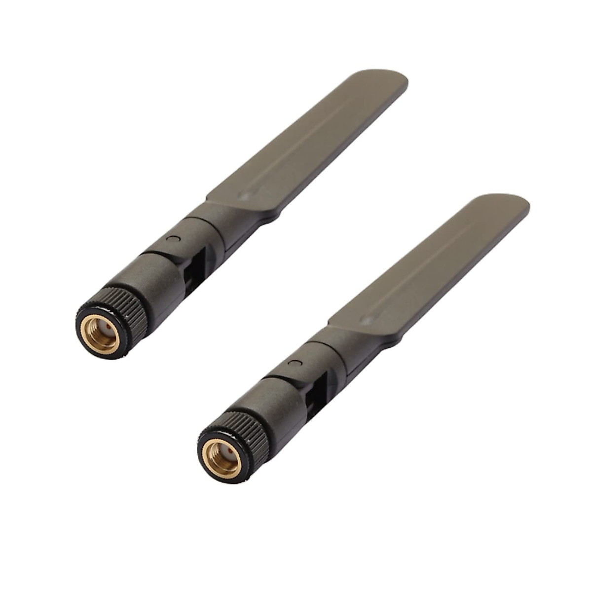 TECHTOO LTE Antenna 3G 4G Wide Band 5dbi 700-2600Mhz Omni Directional GSM WiFi Antenna with RP SMA Connector Compatible with Hotspot Router Spypoint Stealth Cam Tactacam Cuddeback Camera