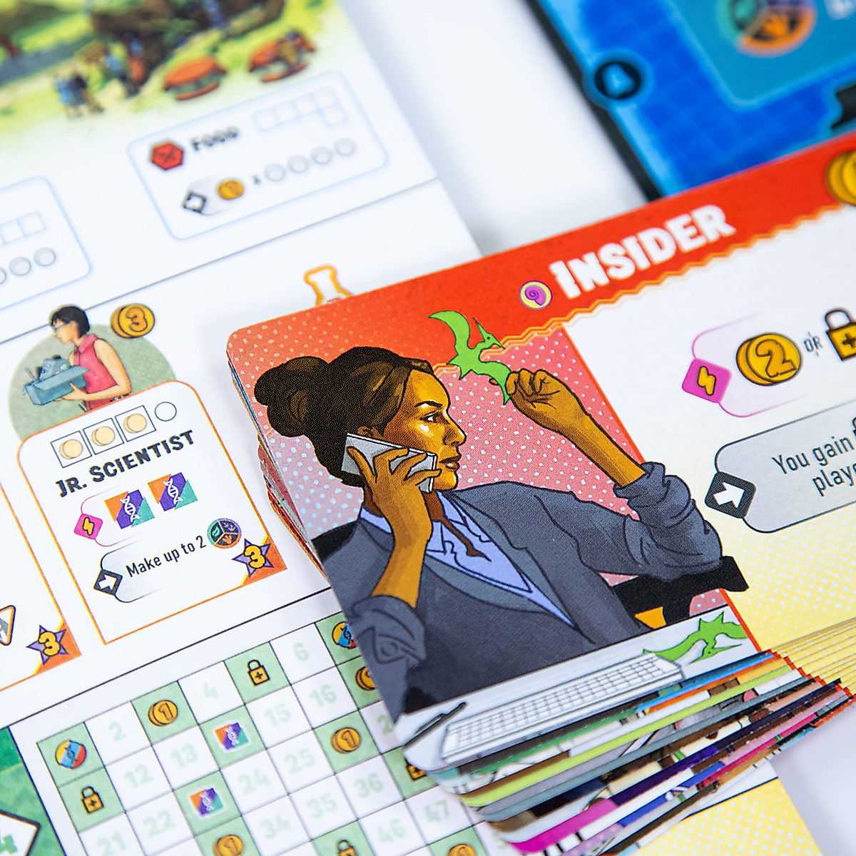 Dinosaur Island Rawr and Write Board Game - Build Your Dino Theme Park! Strategy Game, Fun Family Game for Kids and Adults, Ages 10+, 1-4 Players, 30-45 Minute Playtime, Made by Pandasaurus Games