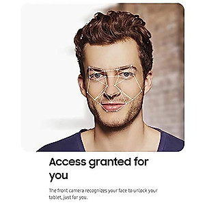 SAMSUNG Galaxy P610 Tab S6 Lite 10.4-Inch 64 GB WiFi Android 10 Touchscreen Tablet (Oxford Gray) Bundle S Pen Included - Hard Case, Screen Protector, 32GB microSD Card