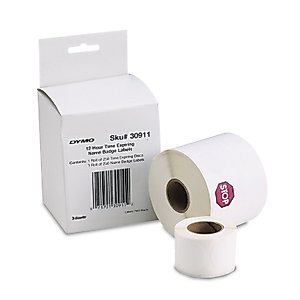 DYMO - DYM30911 - Visitor Management Time-Expiring Name Badges