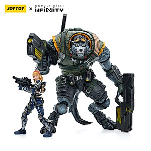 JOYTOY 1/18 Action Figure Infinity Model Figures Mecha Ariadna Equipe Mirage-5