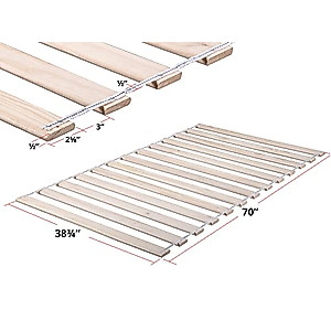 AFI Twin Bed Slats Wood Support Replacement
