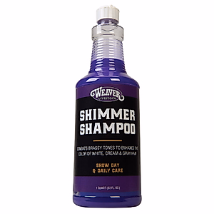 Weaver Livestock Shimmer Shampoo, Purple, 16 Oz