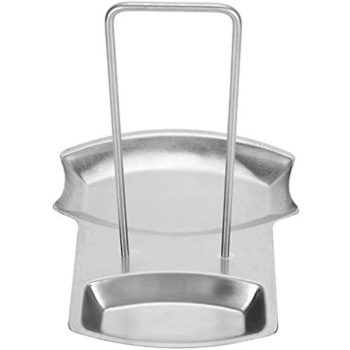 DRNKS Spoon Frame Stand Lid Organizer Lid Storage Rack 304 Stainless Steel Thick Pot Lid Stand for Home Kitchen Applicable to kitchen stove