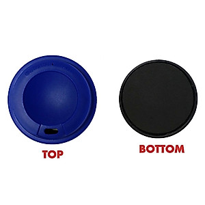 Funny Guy Mugs Captain Awesome Travel Tumbler With Removable Insulated Silicone Sleeve, Blue, 16-Ounce