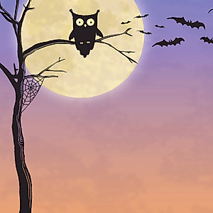 Great Papers! Stationery Letterhead, Halloween Who, 8.5" x 11", 80 Count (2014051)